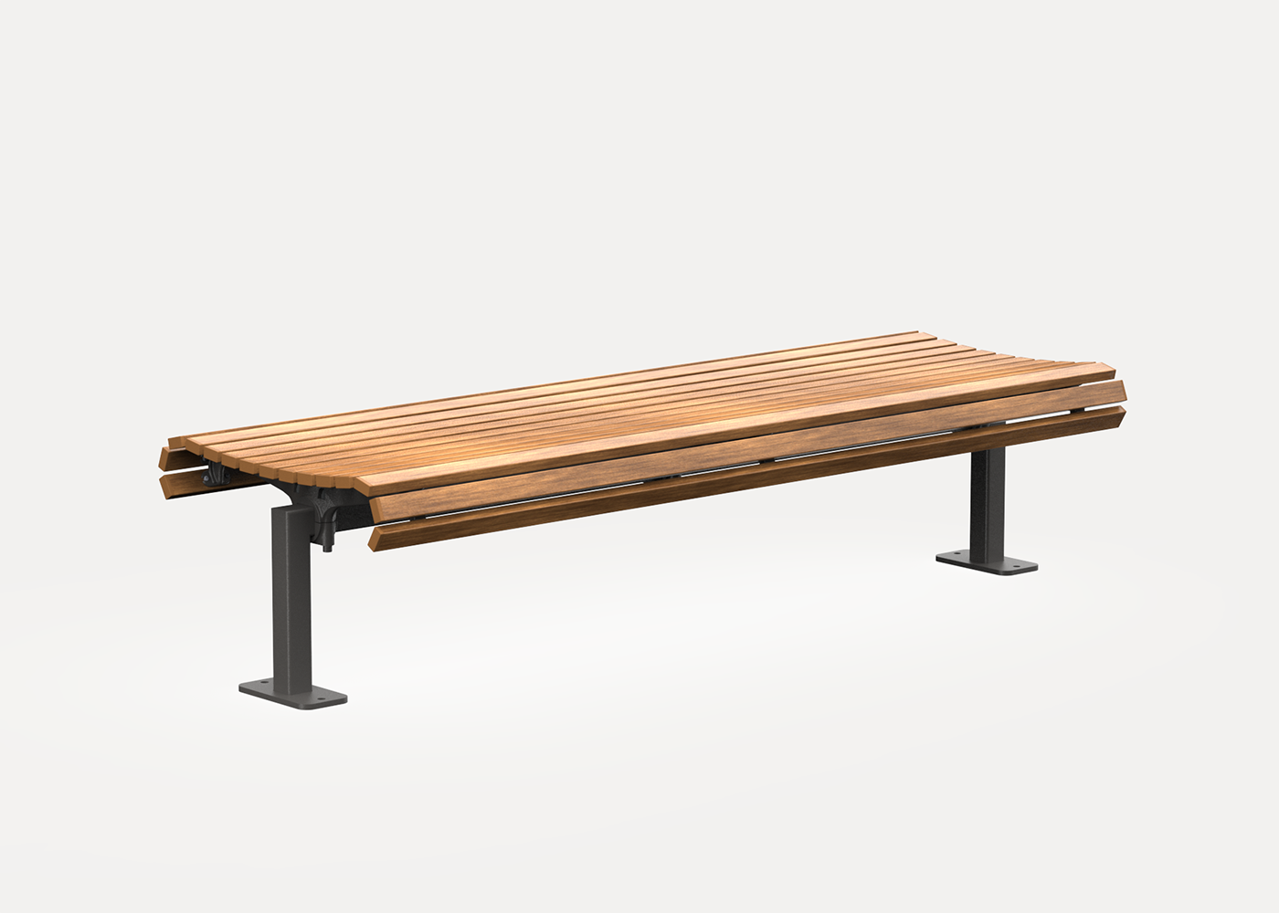 Classic Plaza Bench | Street Furniture Australia