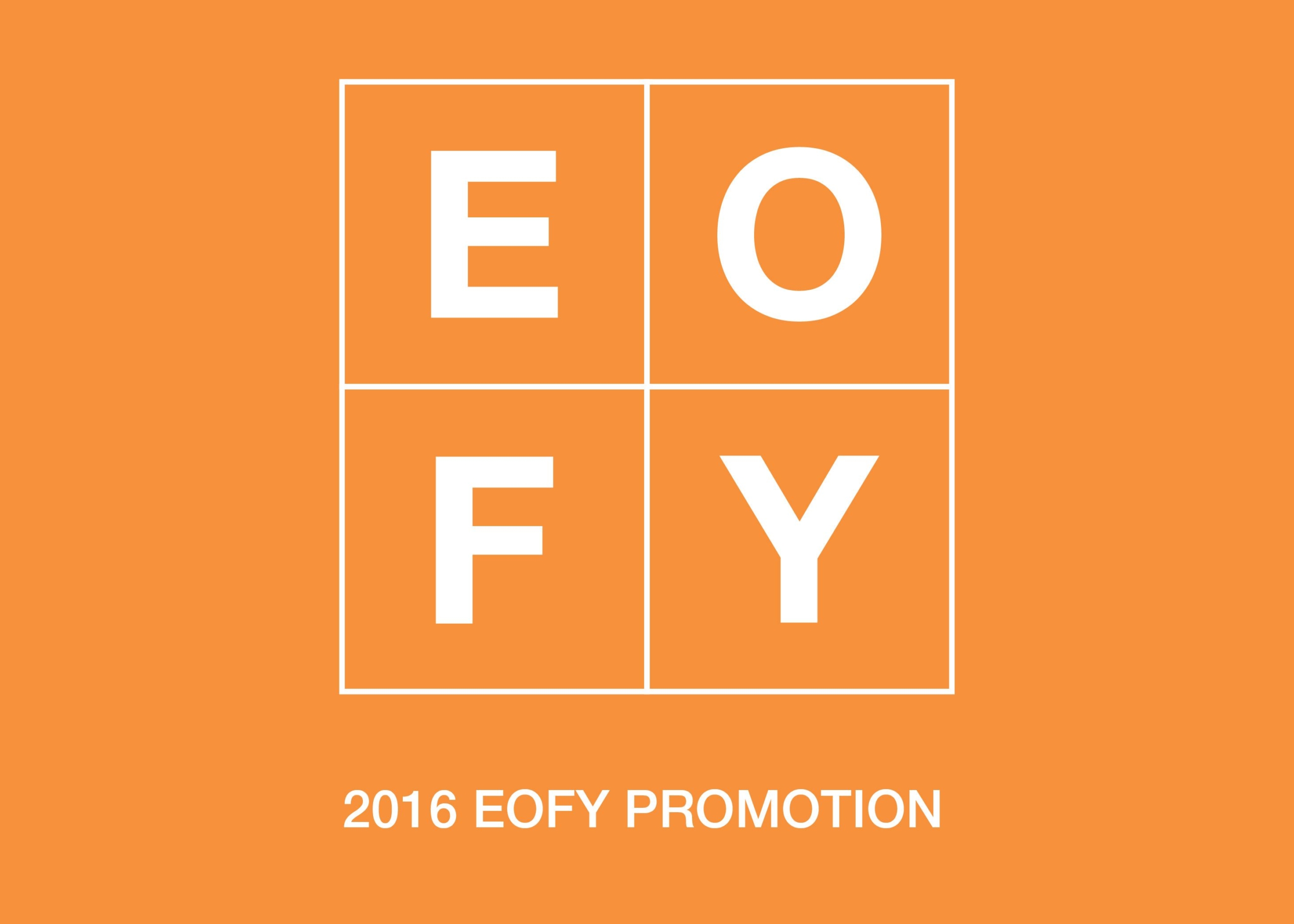 2016 EOFY Promotion