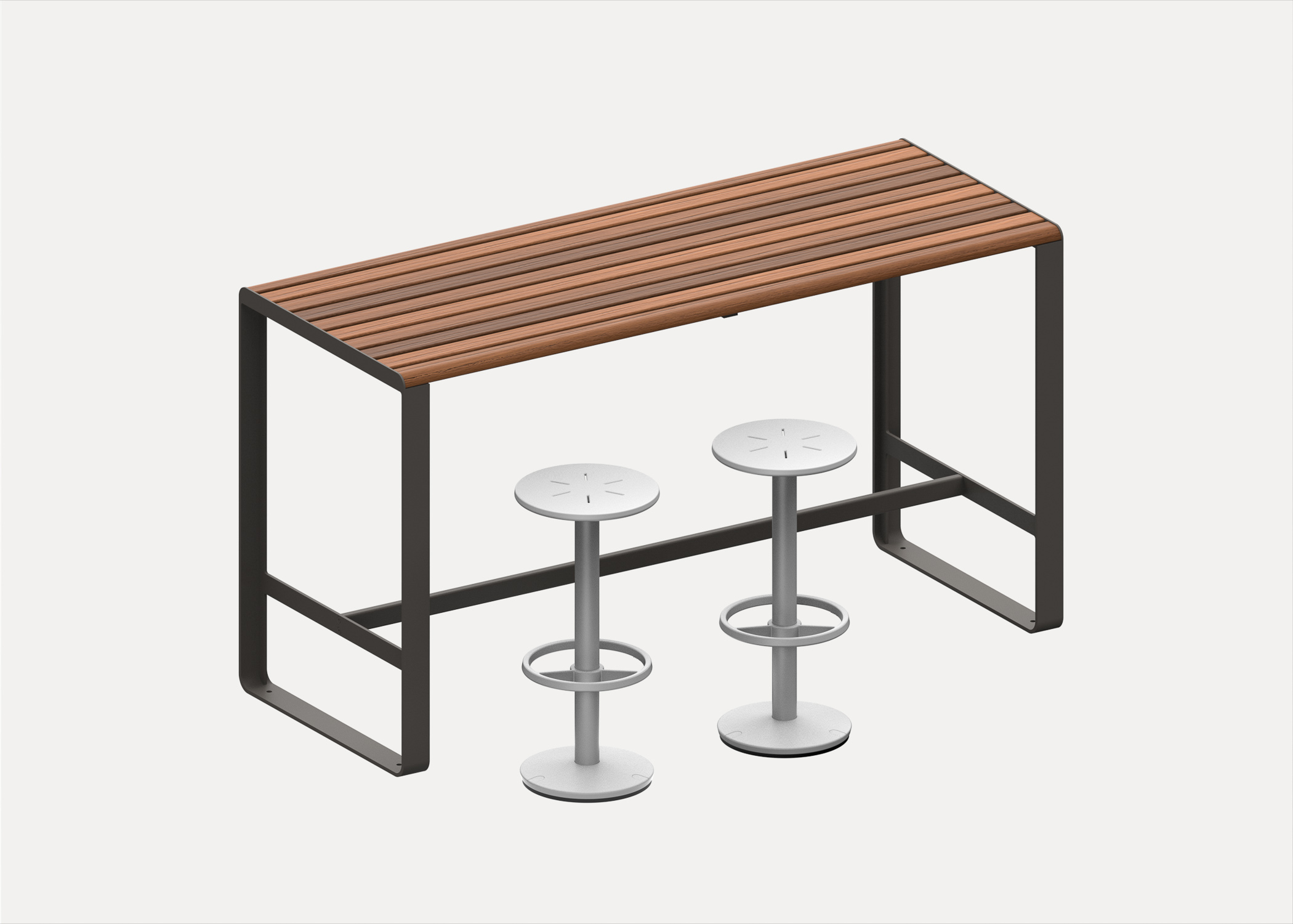 Linea Bar Table | Street Furniture Australia