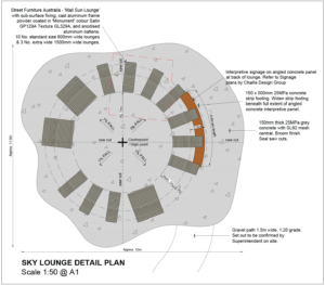 Sky Lounge, Lake Tyrrell - Street Furniture Australia