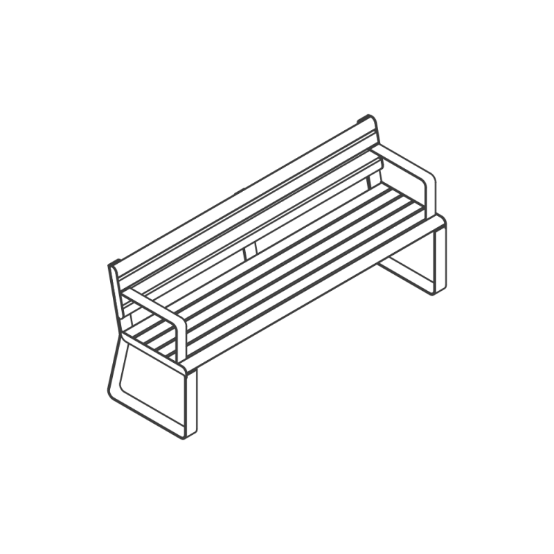 Concourse Seat - Street Furniture Australia
